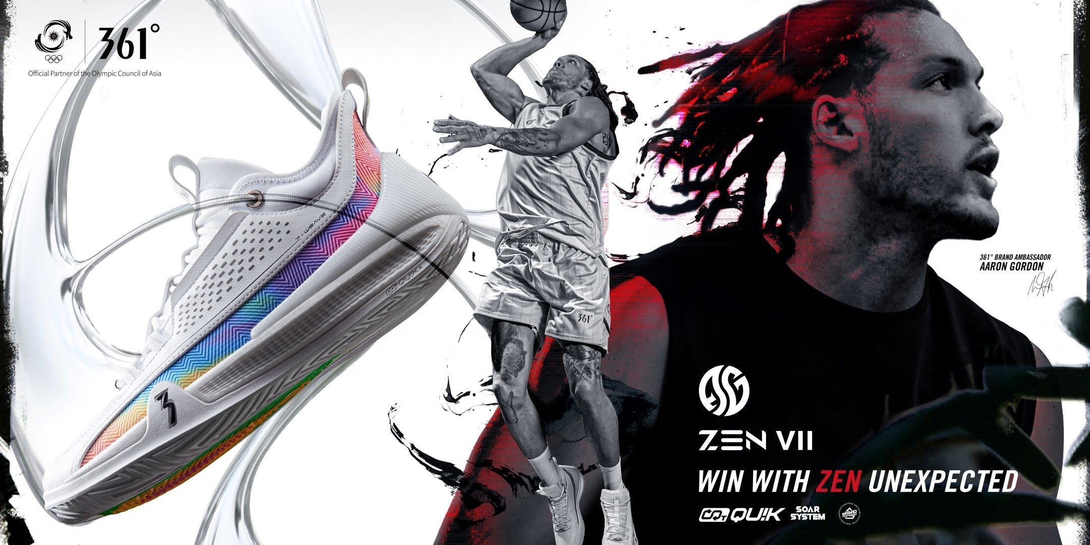 Aaron Goraon ZEN VII Basketball Shoes | 361° Australia